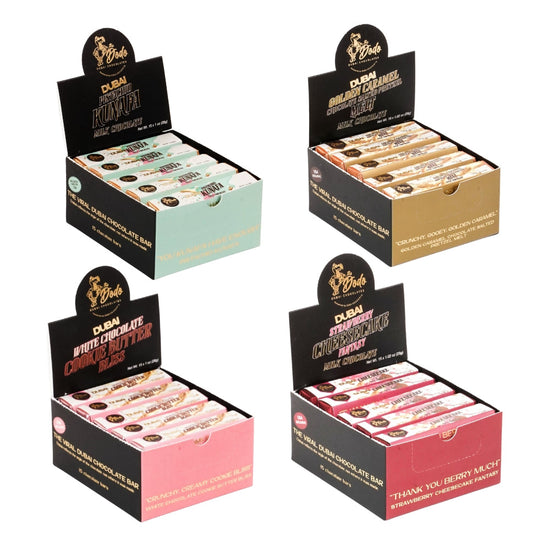 Dubai Style Chocolate 15 Bar Multipack - 15 Snack Size Bars (1 oz. bar ...